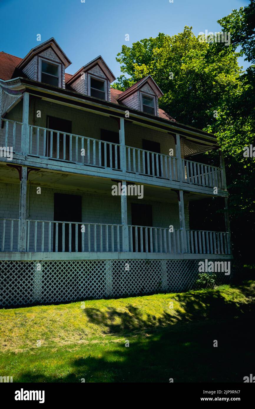 the conrad house on mcnabs island halifax nova scotia canada Stock ...