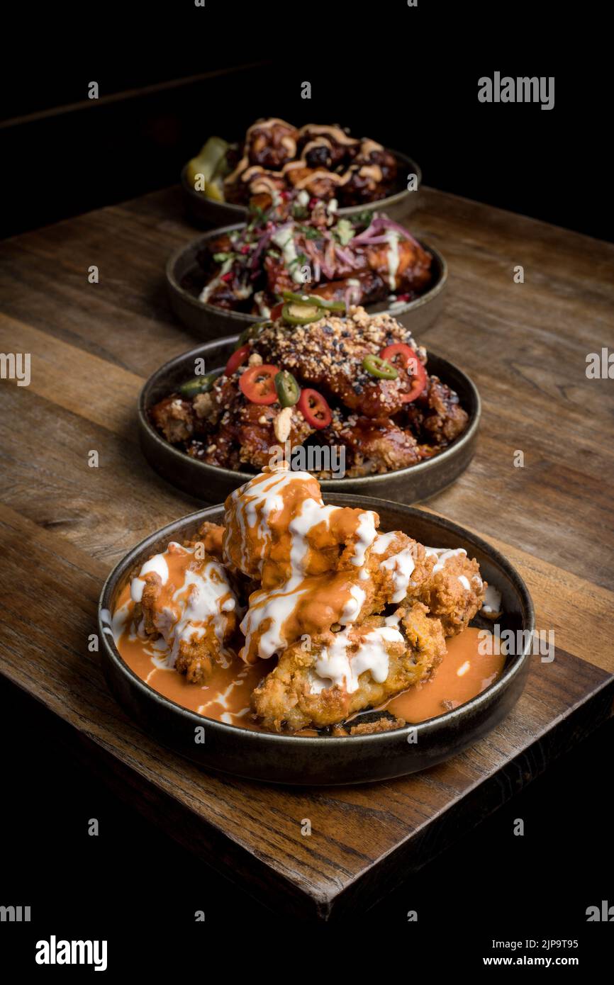 finger food, various, chicken wing, finger foods, chicken wings Stock ...