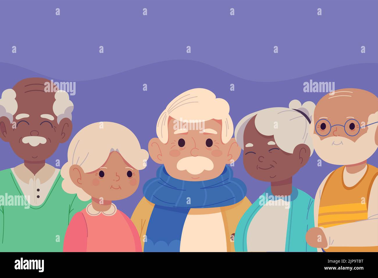 older people cartoon Stock Vector Image & Art - Alamy