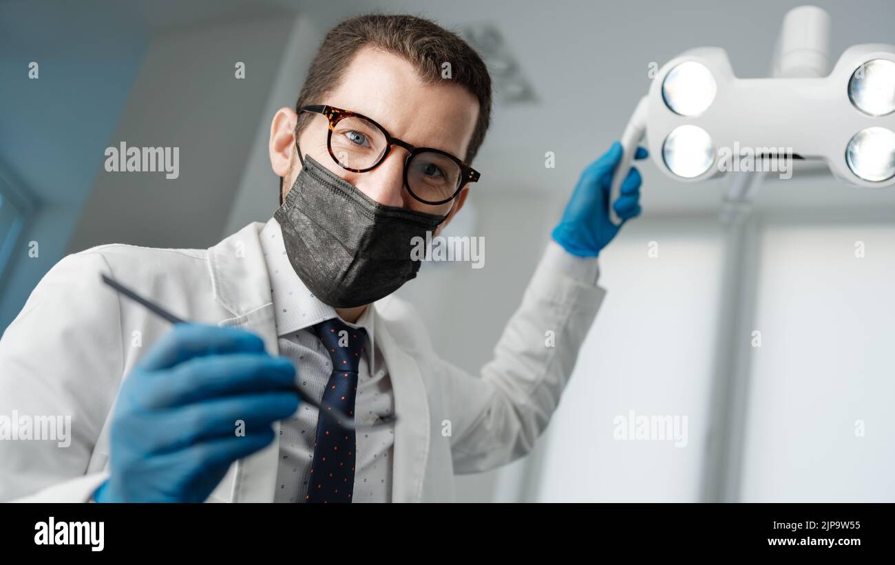 Dental inspection hi-res stock photography and images - Alamy