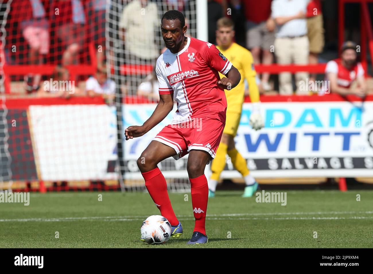 Kidderminster Harriers’ Krystian Pearce during the Vanarama National ...
