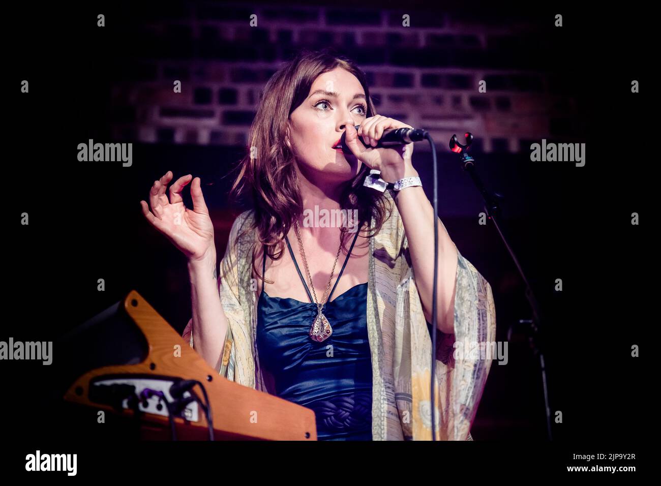 Gwenno performing at the Focus Wales 2022 festival in Wrexham on 5th May 2022 Stock Photo - Alamy