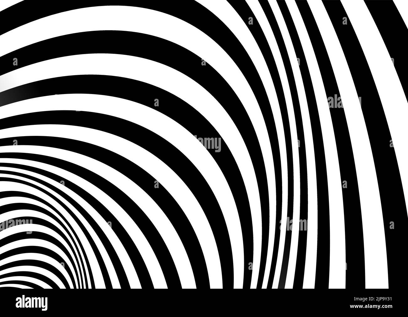 Abstract Background Black And White Pattern Line Curve Vector Illustration Stock Vector Image