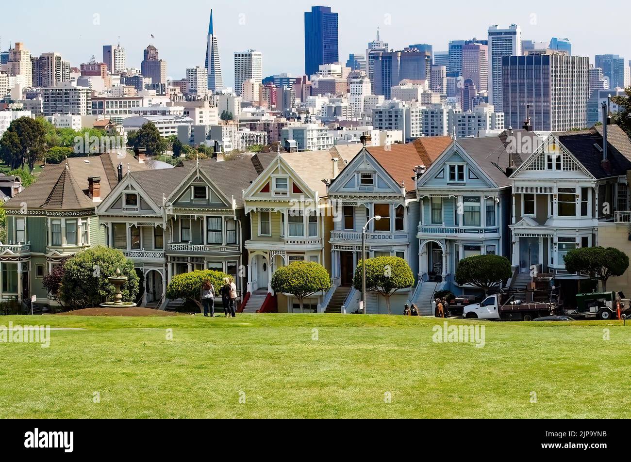 Painted Ladies, San Francisco - Circa 2013. Painted Ladies, also known ...