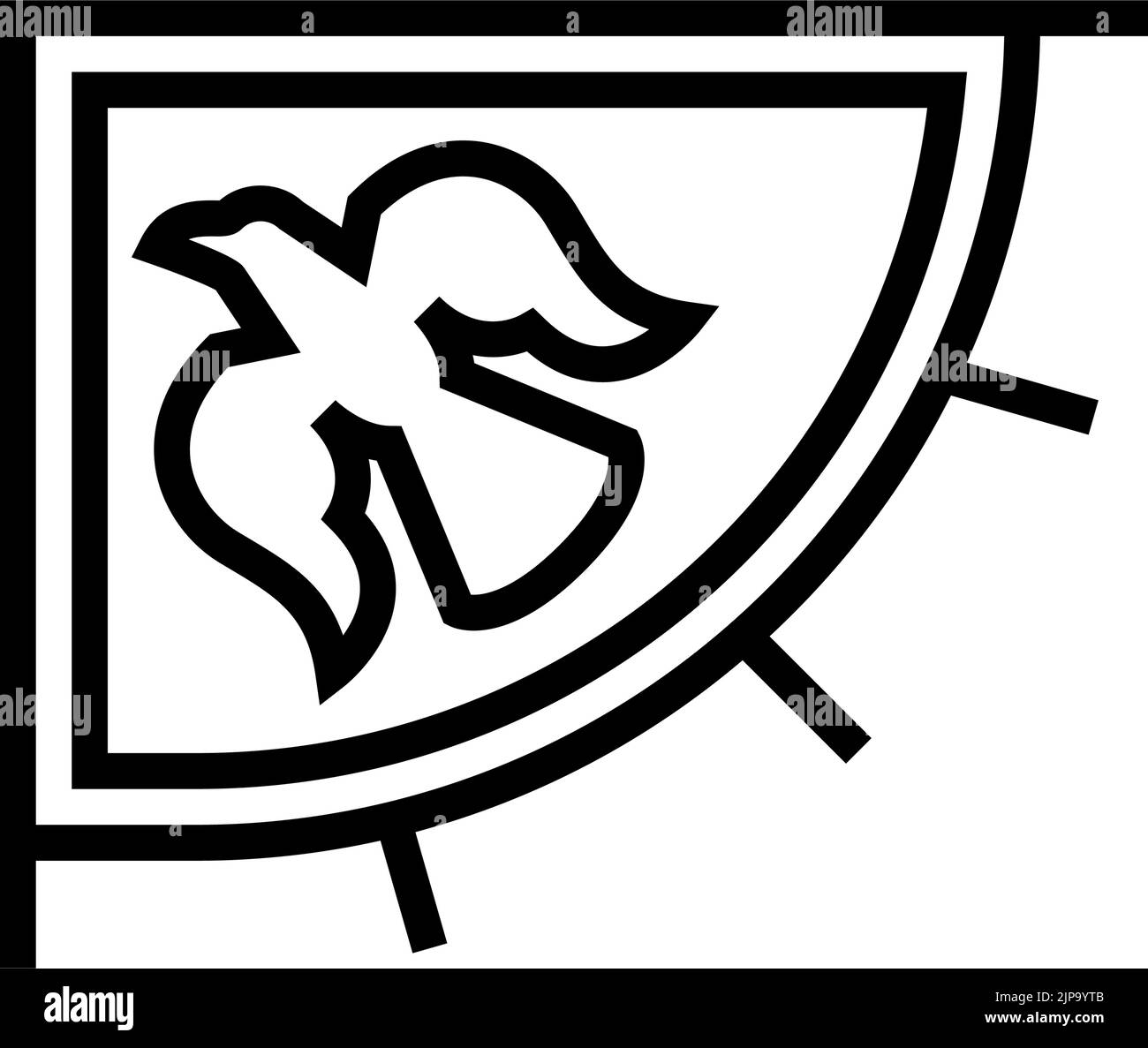 flag viking line icon vector illustration Stock Vector Image & Art - Alamy