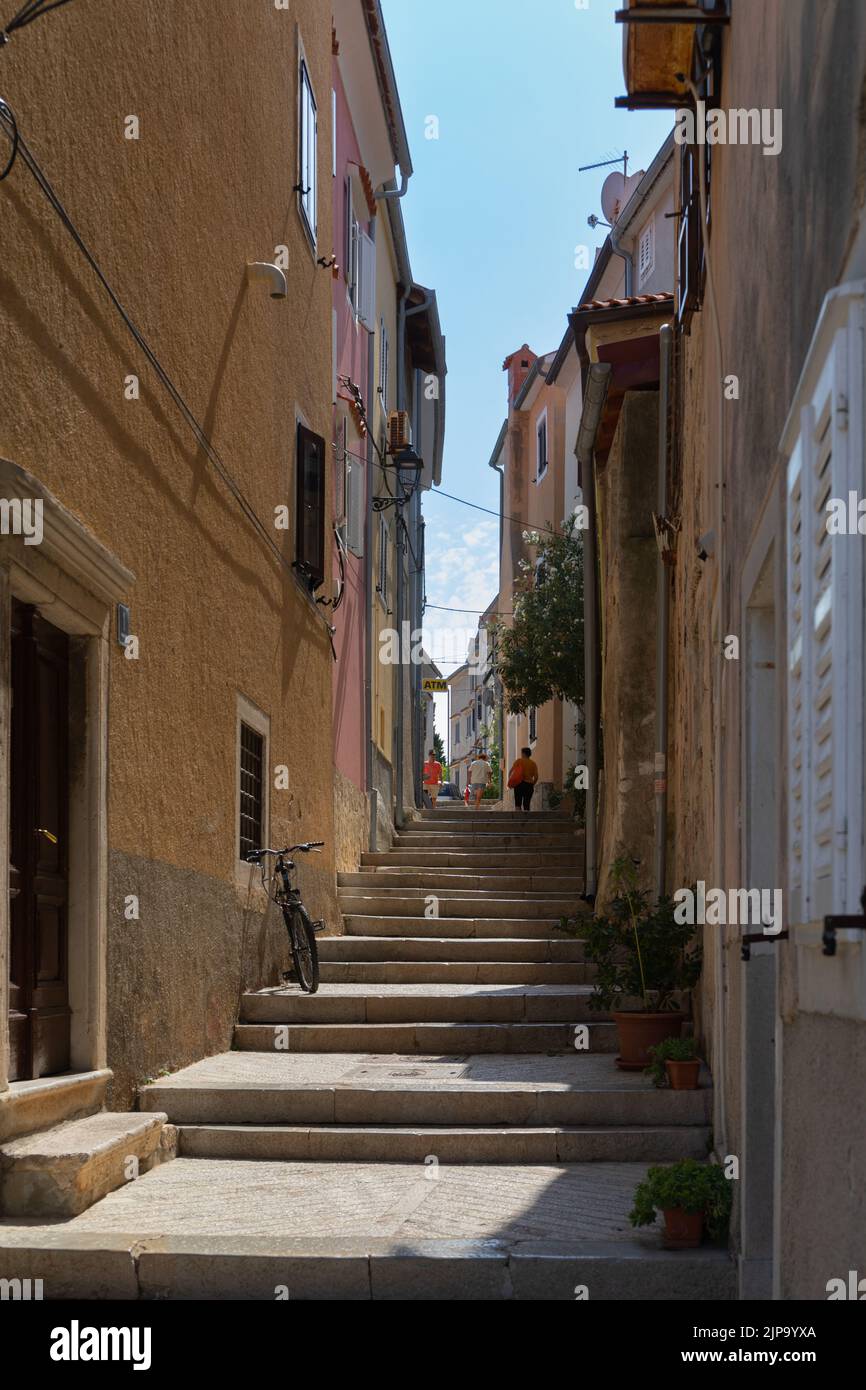 Aerial view cres island hi-res stock photography and images - Alamy