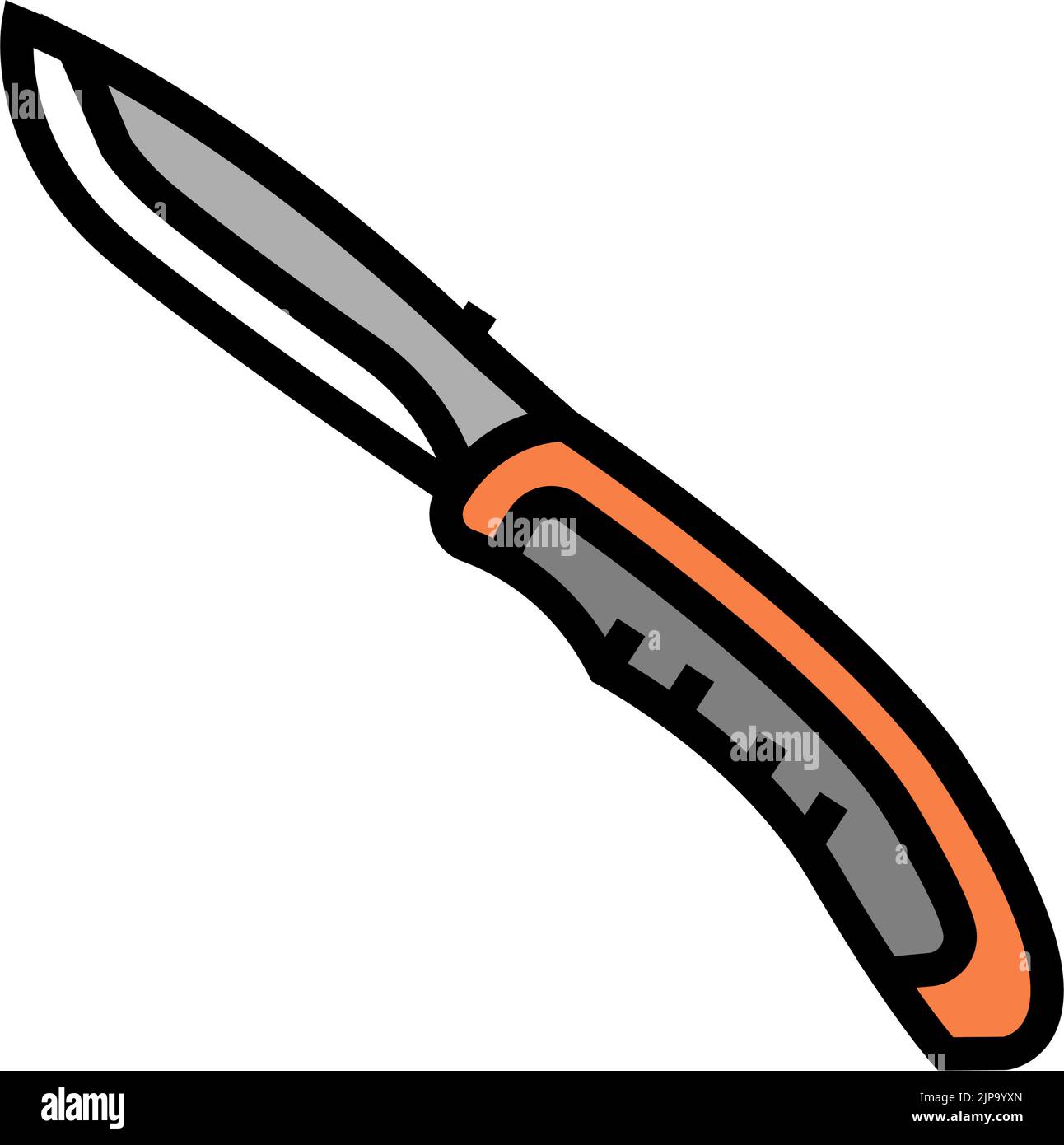 knife tool repair color icon vector illustration Stock Vector Image ...