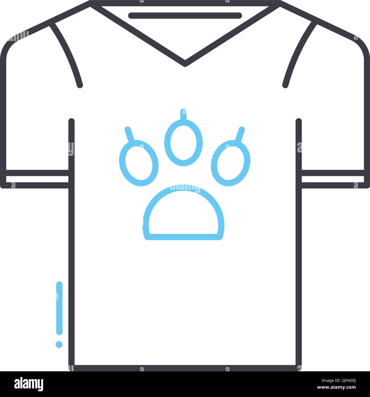 t-shirt design line icon, outline symbol, vector illustration, concept ...
