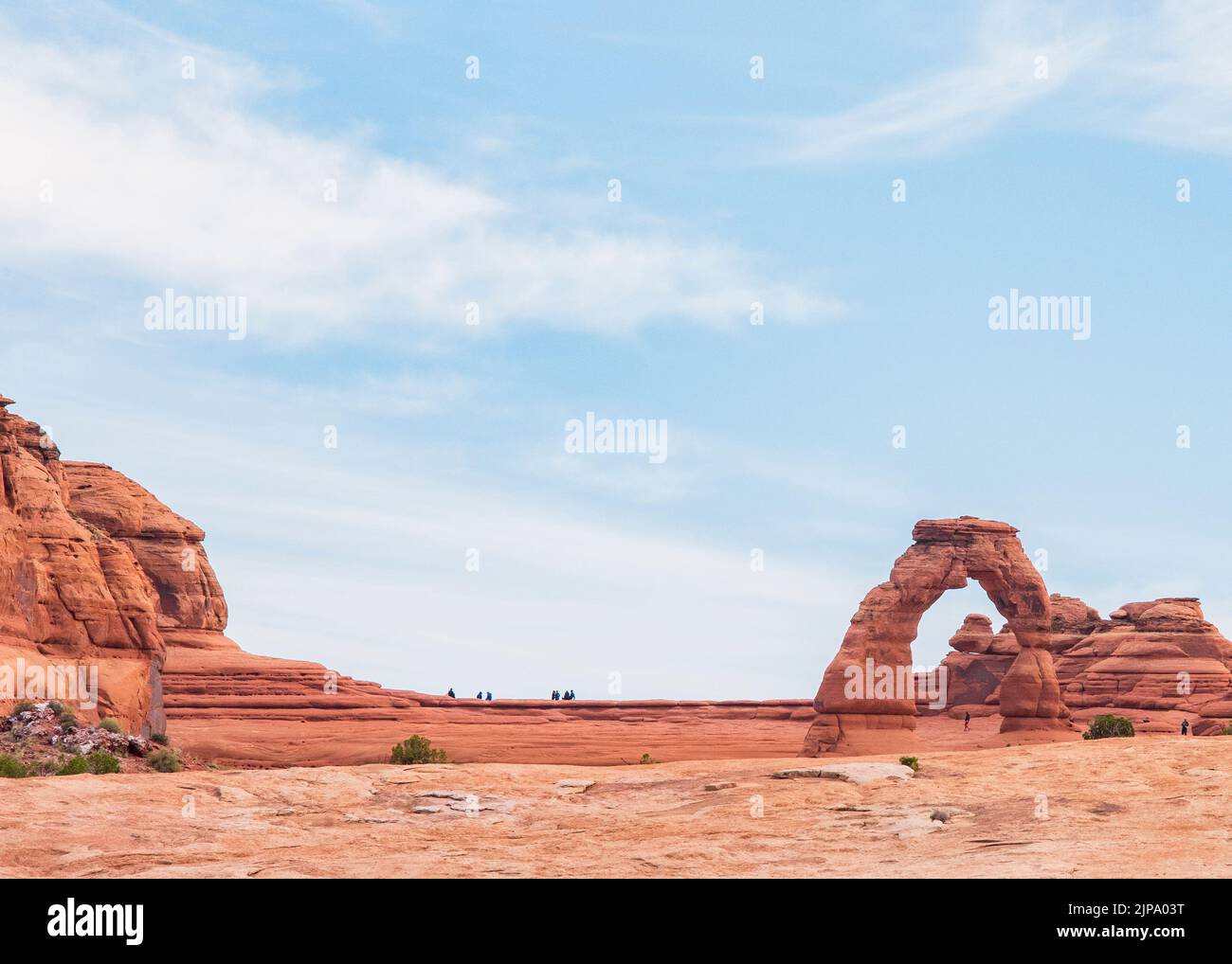 Delicate Arch, Arches National Park, Moab, Utah. USA America Stock ...