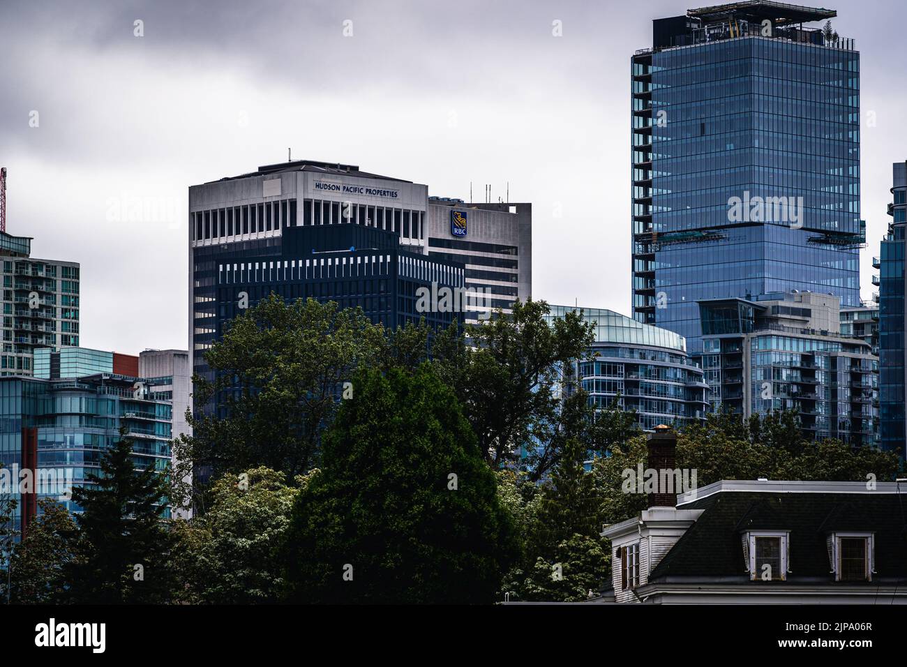 Downtown Vancouver buildings and skyscrapers Stock Photo - Alamy