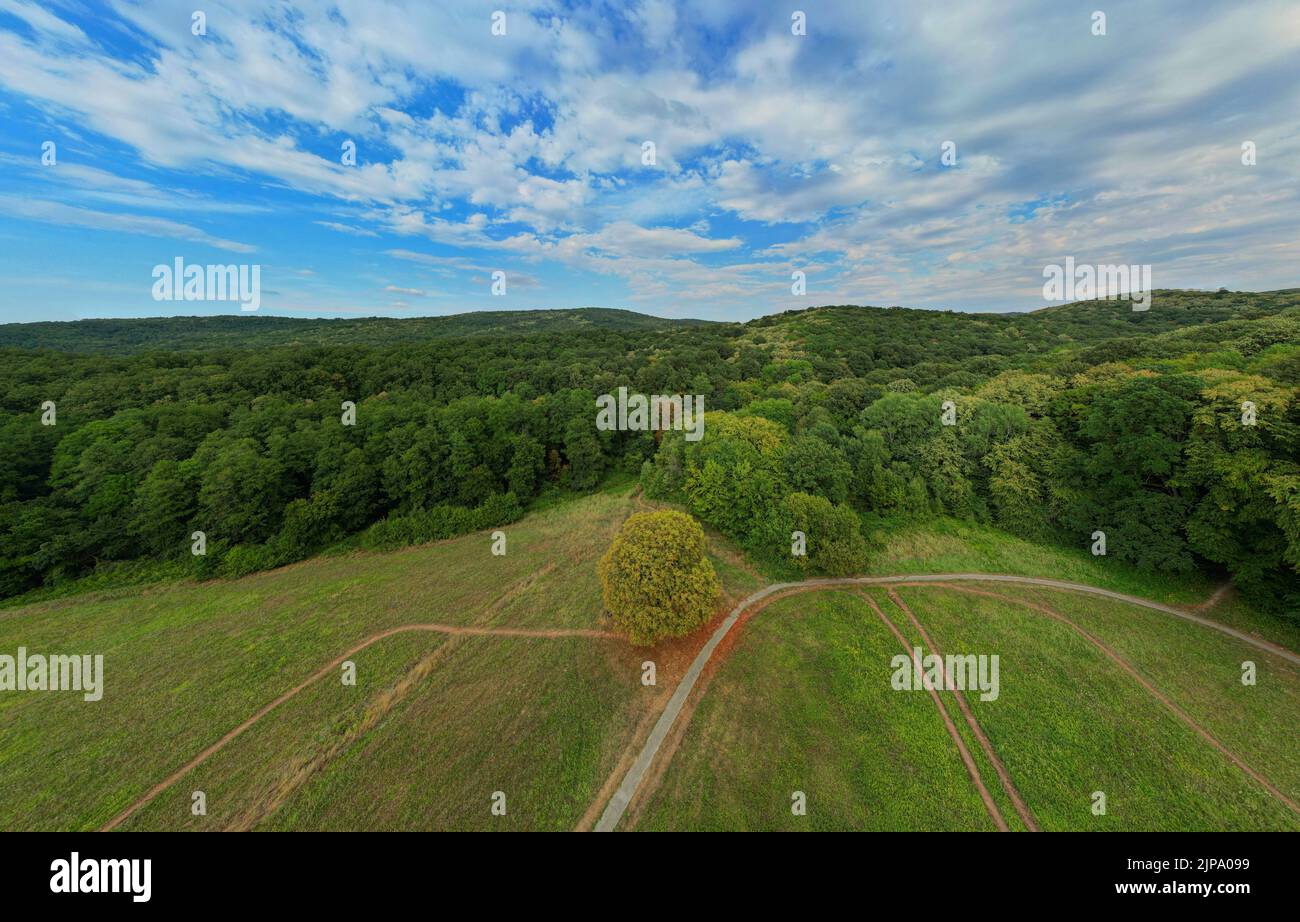 Wide angle panoramic shot without ND filters Stock Photo - Alamy