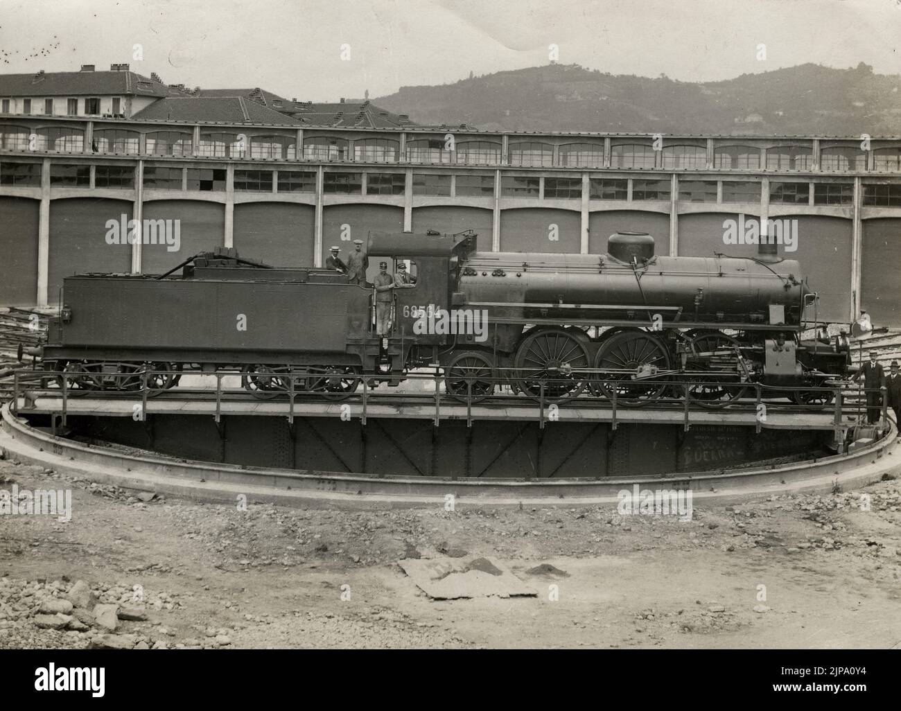 Treni e Tram - Locomotore a vapore presso le acciaierie di Terni (anni ...