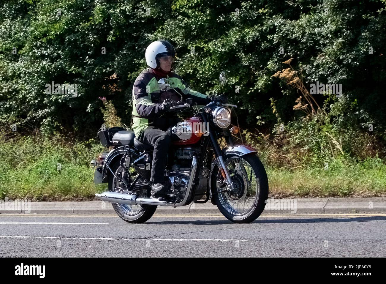 2022 349cc ROYAL ENFIELD motorcycle Stock Photo - Alamy