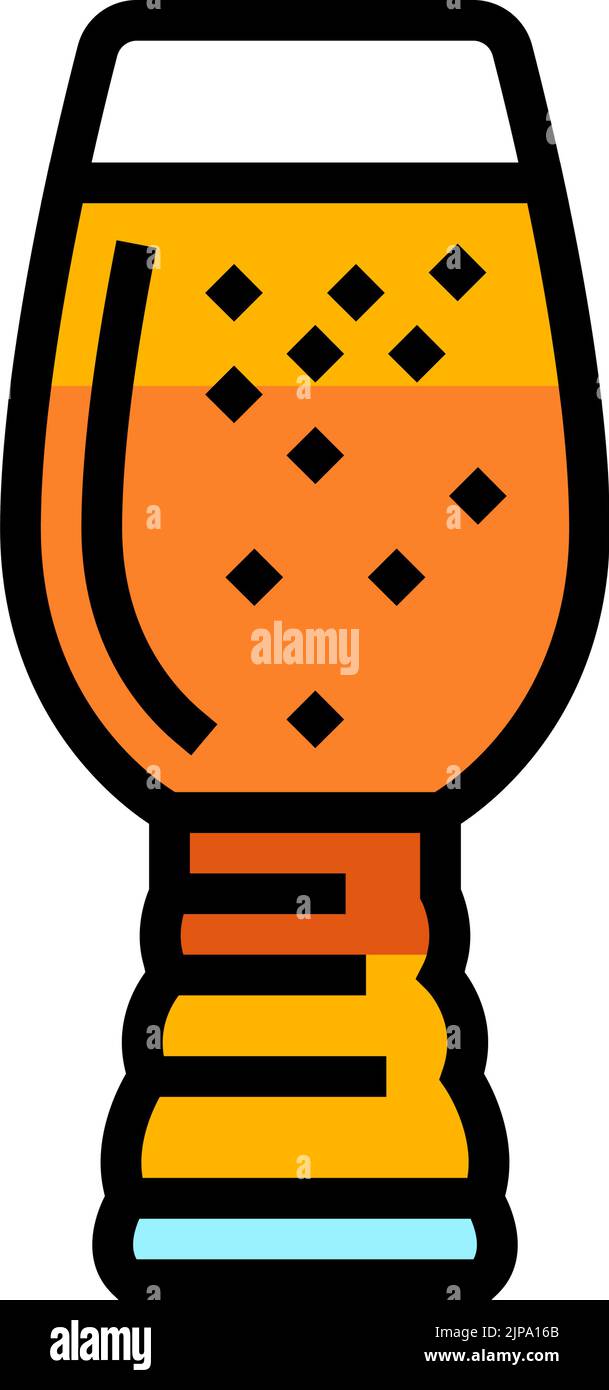 pale ale beer glass color icon vector illustration Stock Vector Image & Art - Alamy