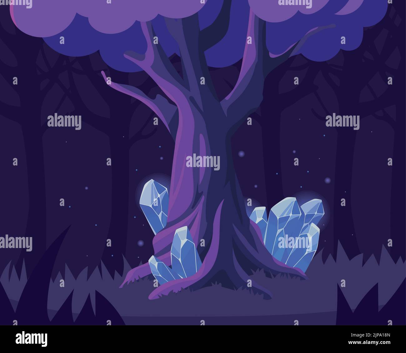 Occult and forest Stock Vector Images - Alamy