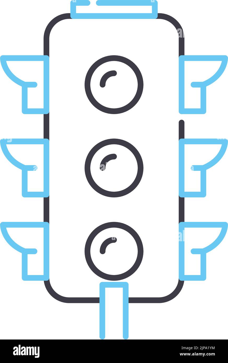 Traffic light traffic light symbol Stock Vector Images - Alamy