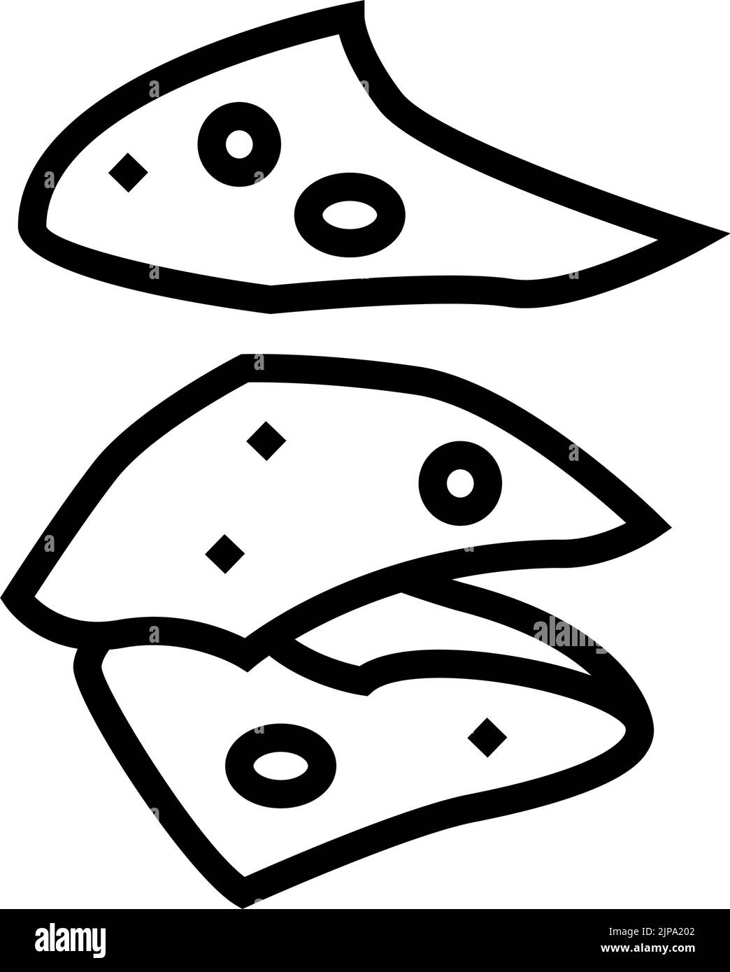 Slice Of Cheese Drawing