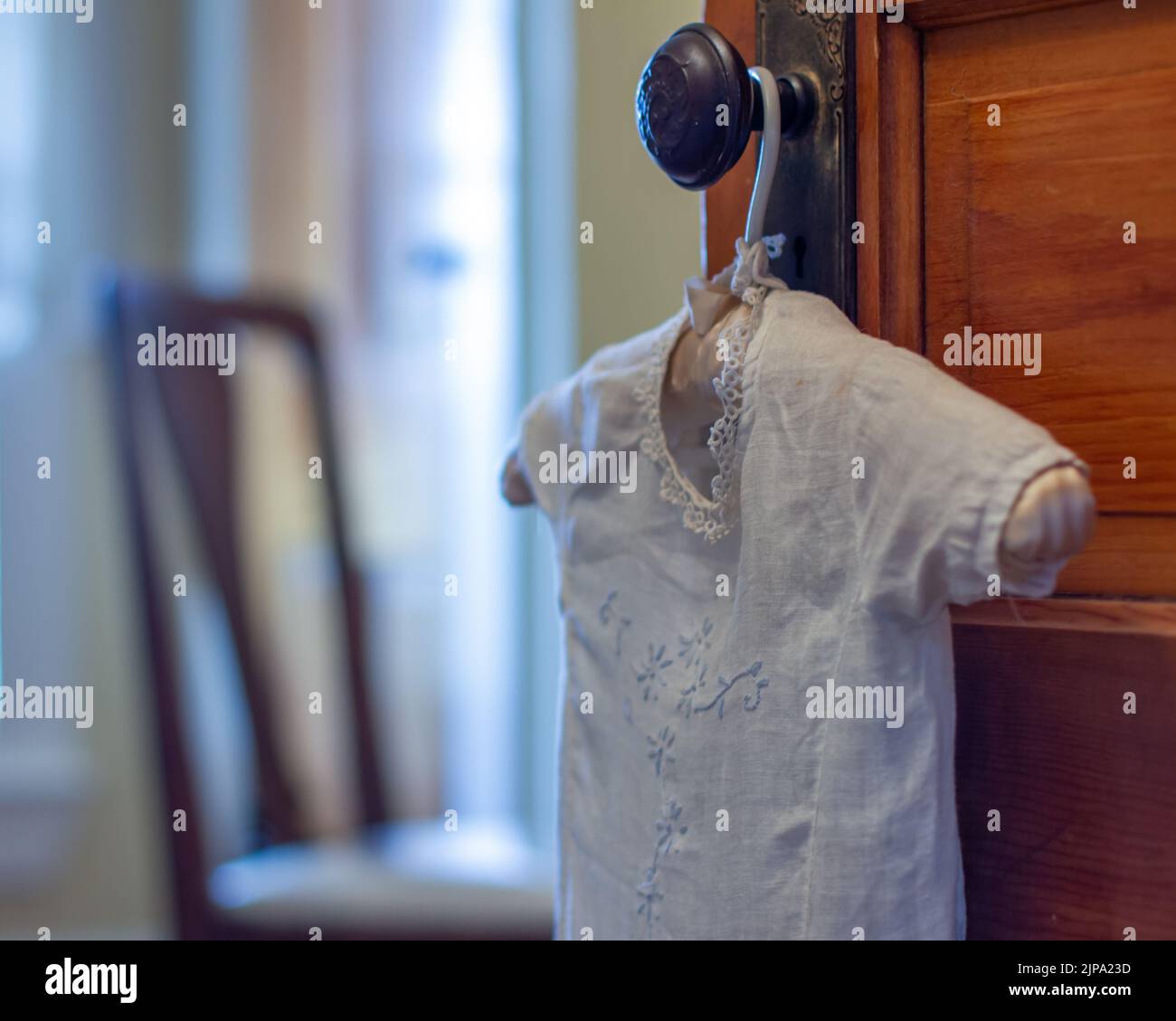 Vintage baby gown Stock Photo - Alamy