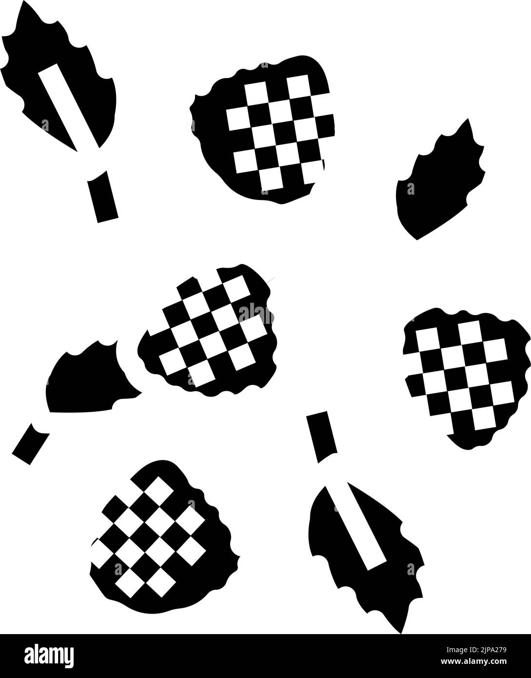 ripe raspberry berries glyph icon vector illustration Stock Vector ...