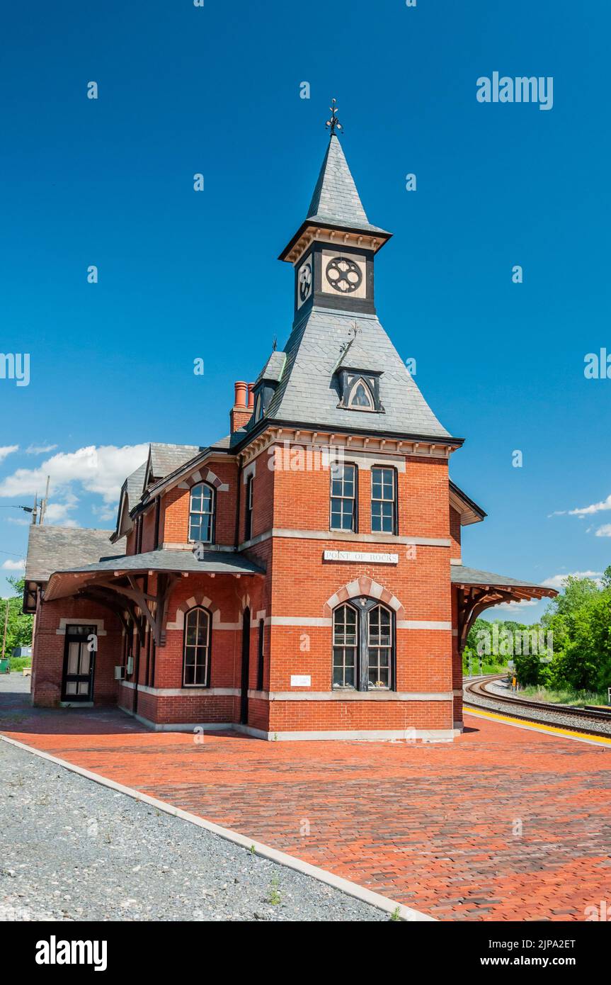 Historic Point of Rocks Railroad Station, Frederick County, Maryland ...