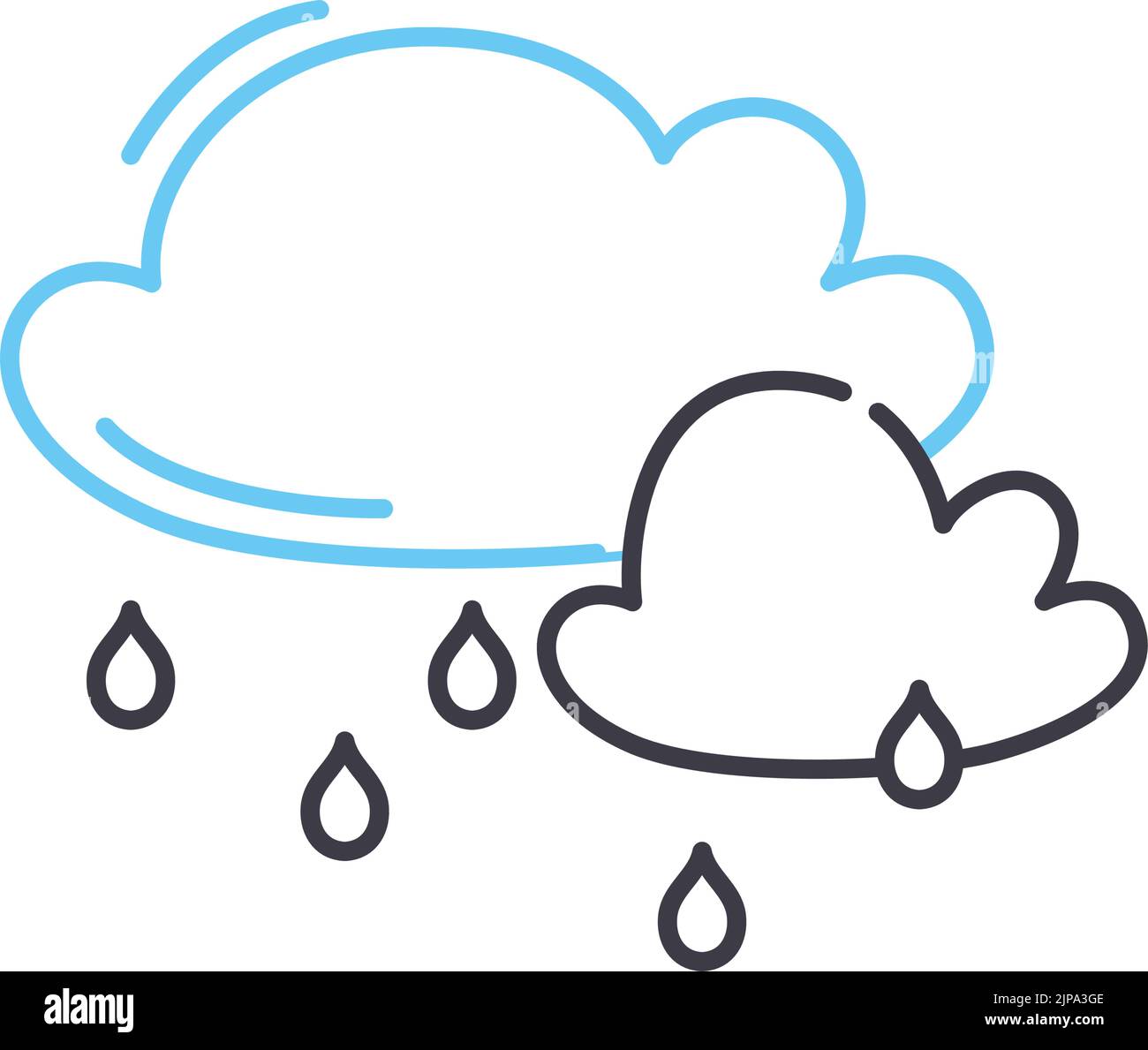 Sign raining Stock Vector Images - Alamy