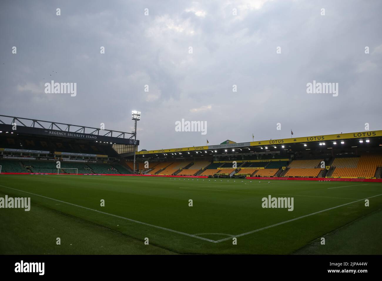 A view of inside carrow road hi-res stock photography and images - Alamy