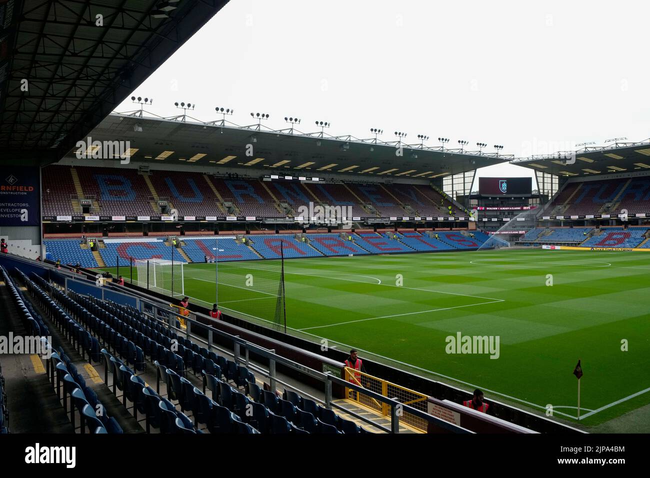 General view of Turf Moor Stadium before the game Stock Photo - Alamy
