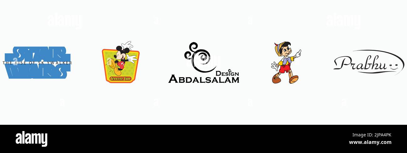 Pinocchio logo Stock Vector Images - Alamy