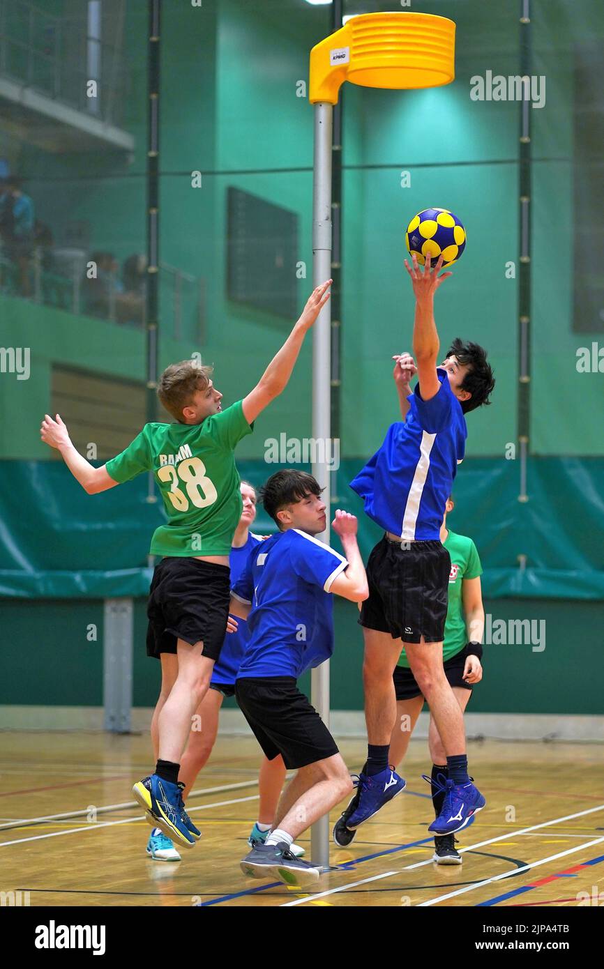 Welsh korfball hi-res stock photography and images - Alamy
