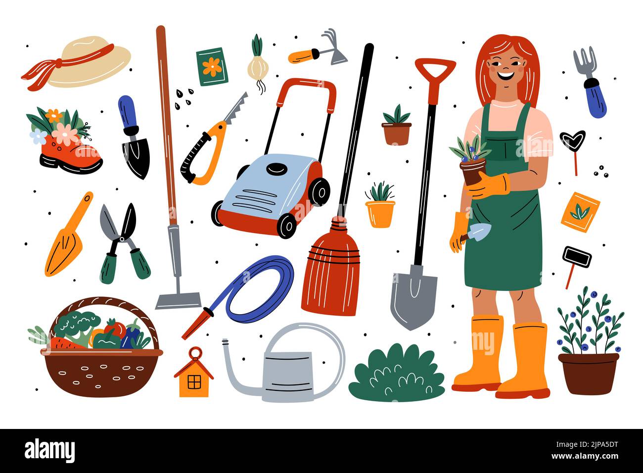 Tool inventory Stock Vector Images - Alamy