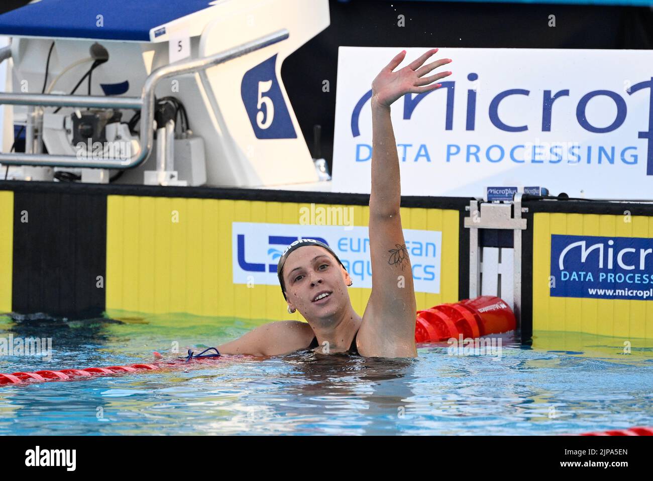 Rome, Italy, 16 August 2022. Sara Franceschi (ITA) during European ...