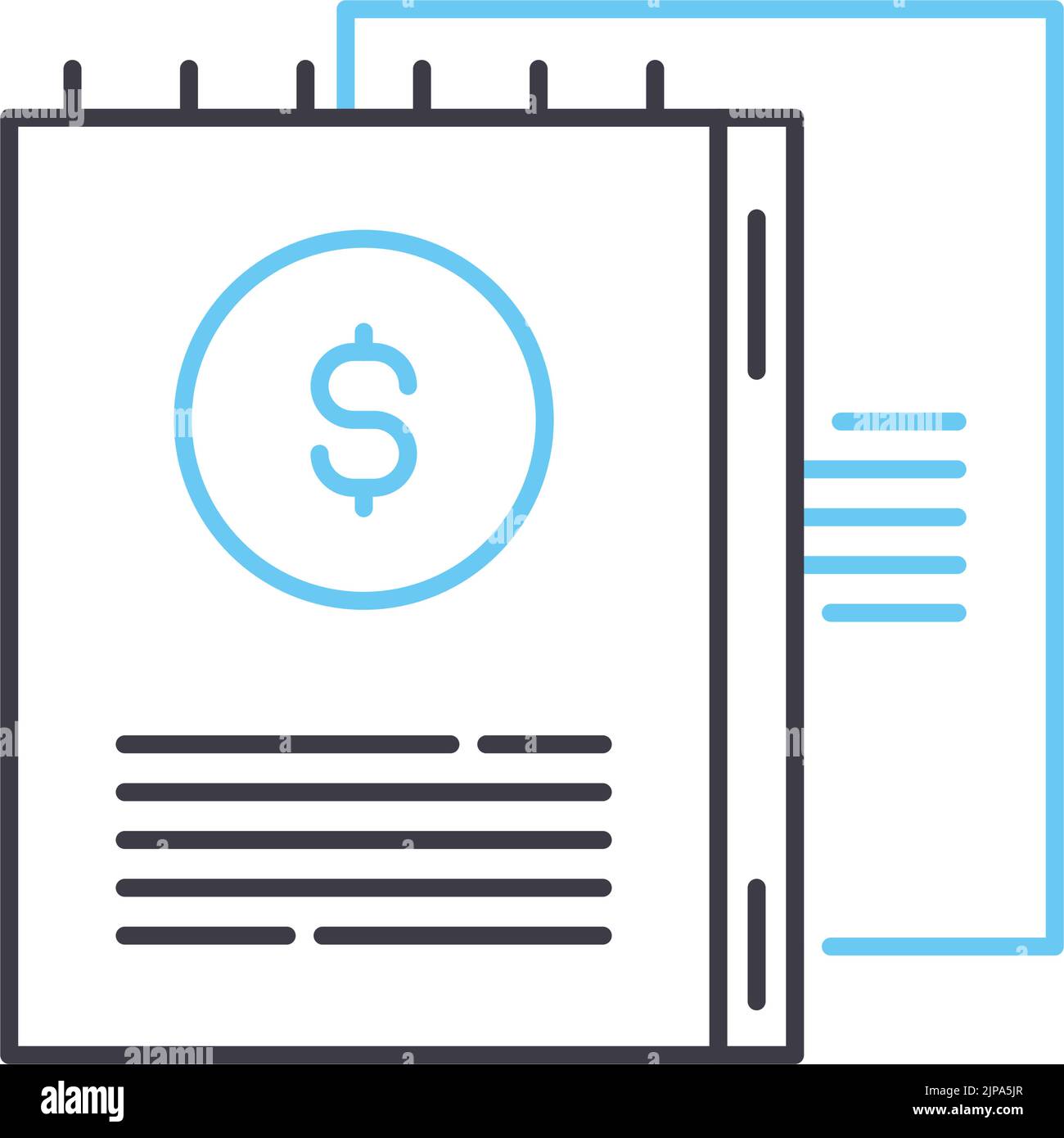 Public manager icon outline Cut Out Stock Images & Pictures - Alamy