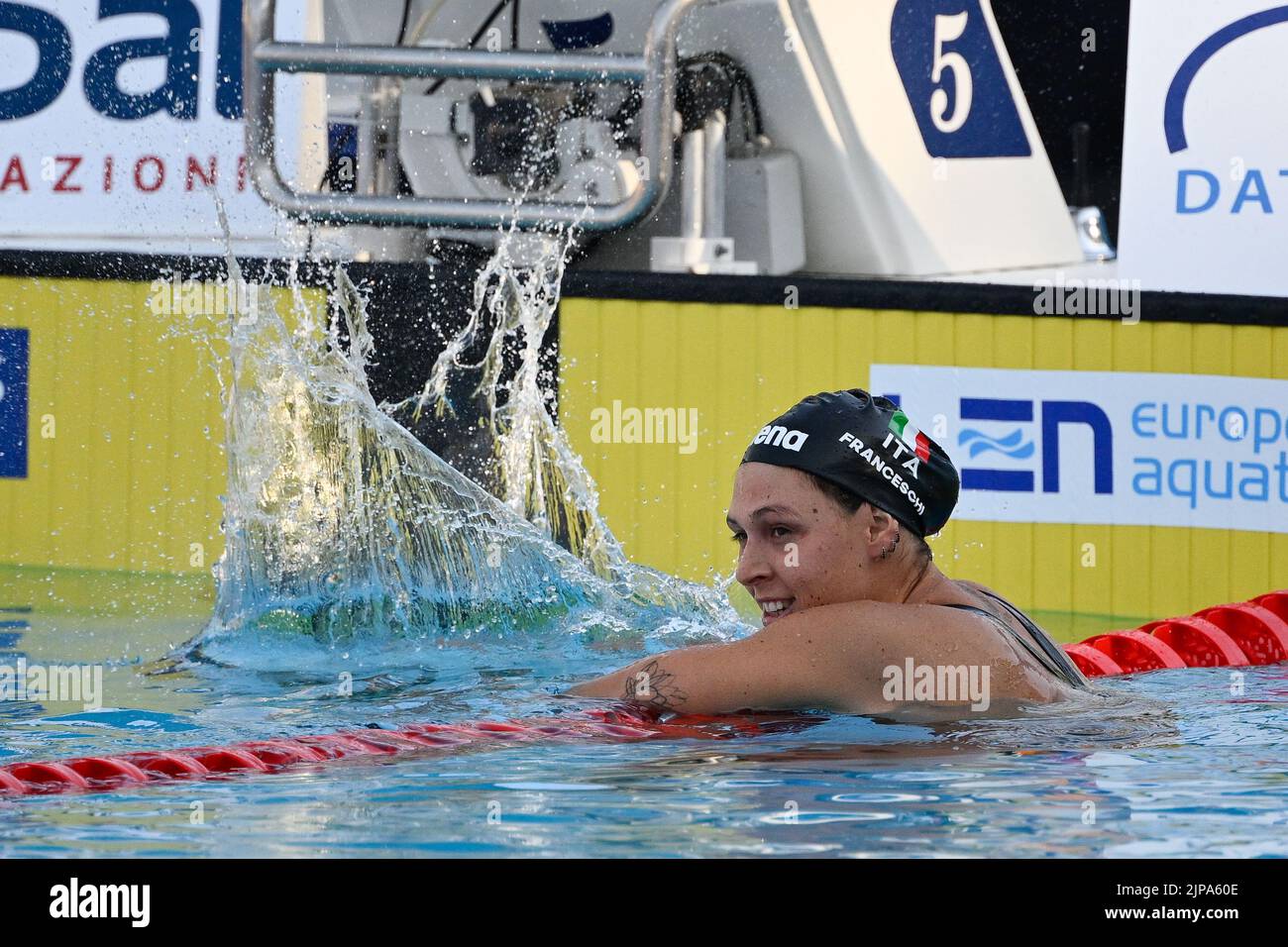 Rome, Italy. 16th Aug, 2022. Sara Franceschi (ITA) during European ...