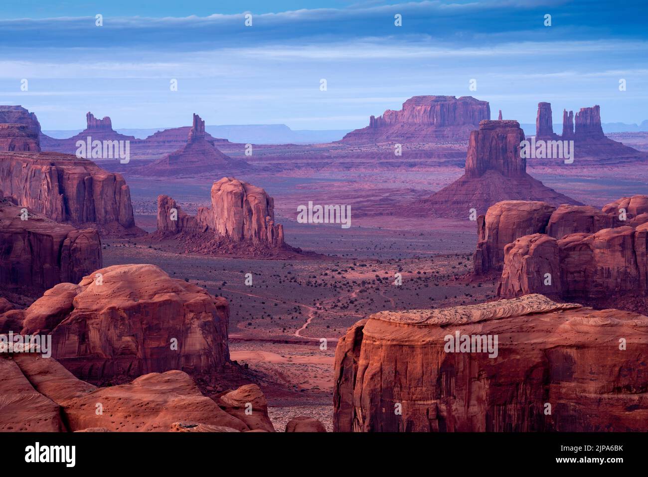 Hunts Mesa, Monument Valley Navajo Tribal Park, Arizona,United States ...