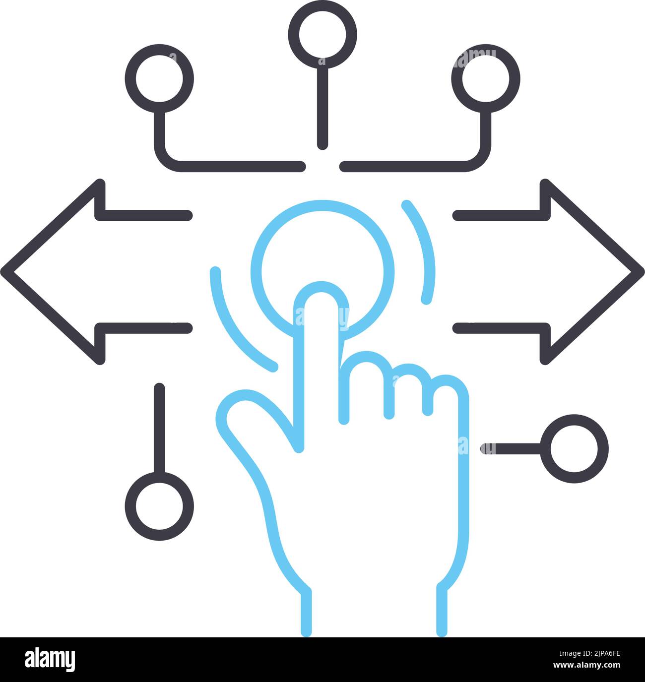 Symbol of intelligent Stock Vector Images - Alamy