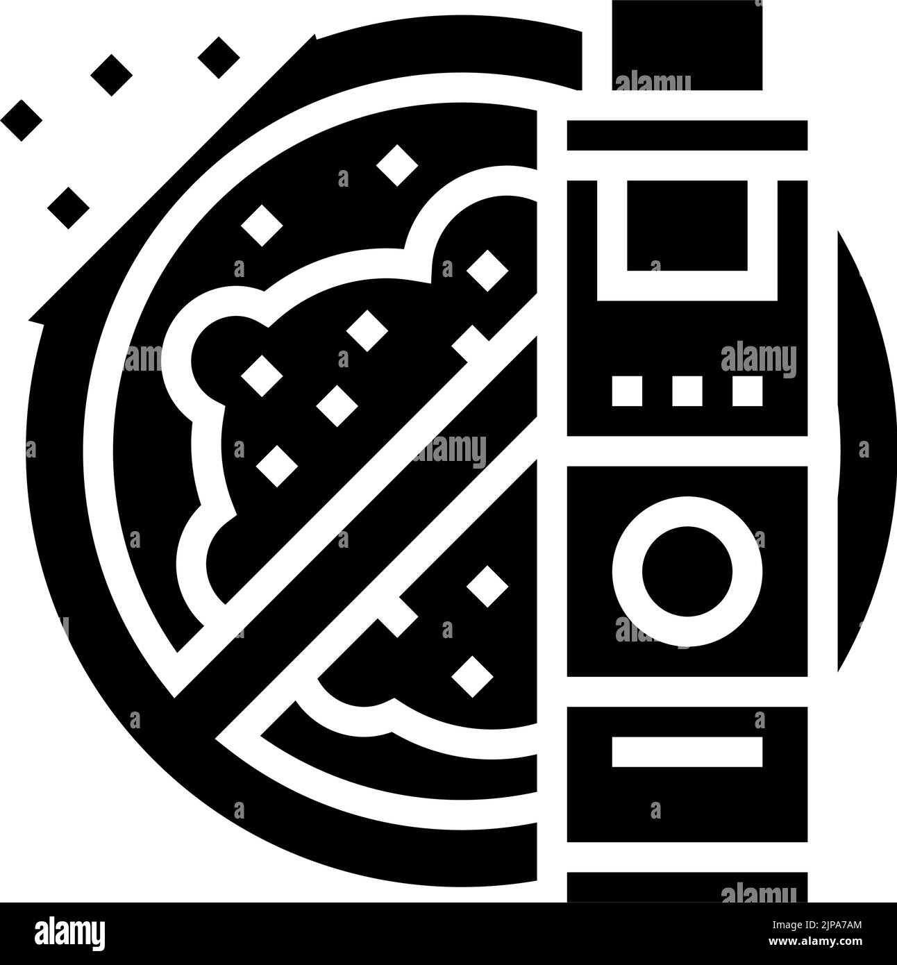 rust cleaner detergent glyph icon vector illustration Stock Vector ...