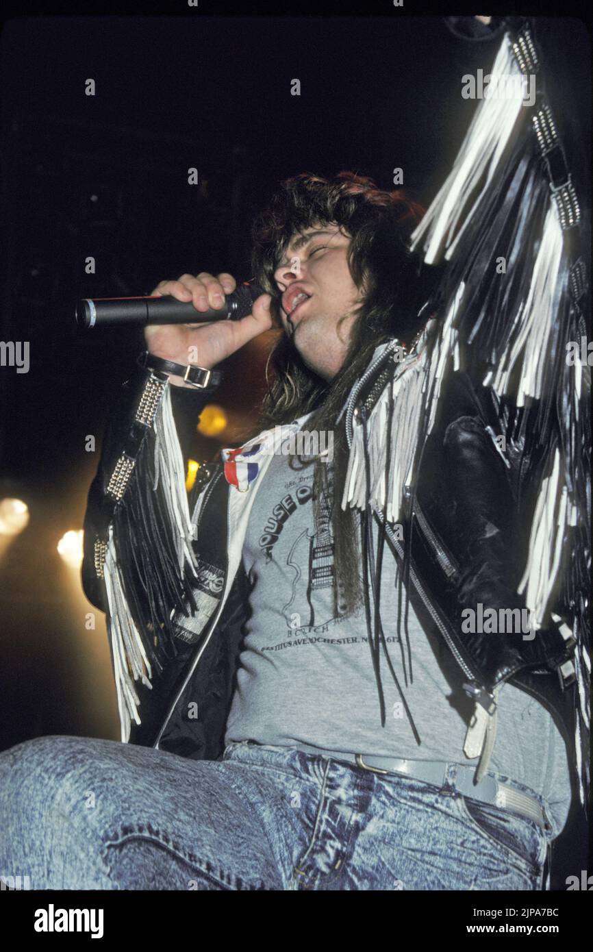 Bay Shore, NY, USA. 19th Sep, 2022. Steve Grimmett of Grim Reaper ...