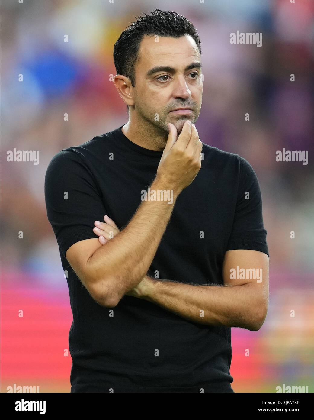 Xavi hernandez trophy hi-res stock photography and images - Alamy