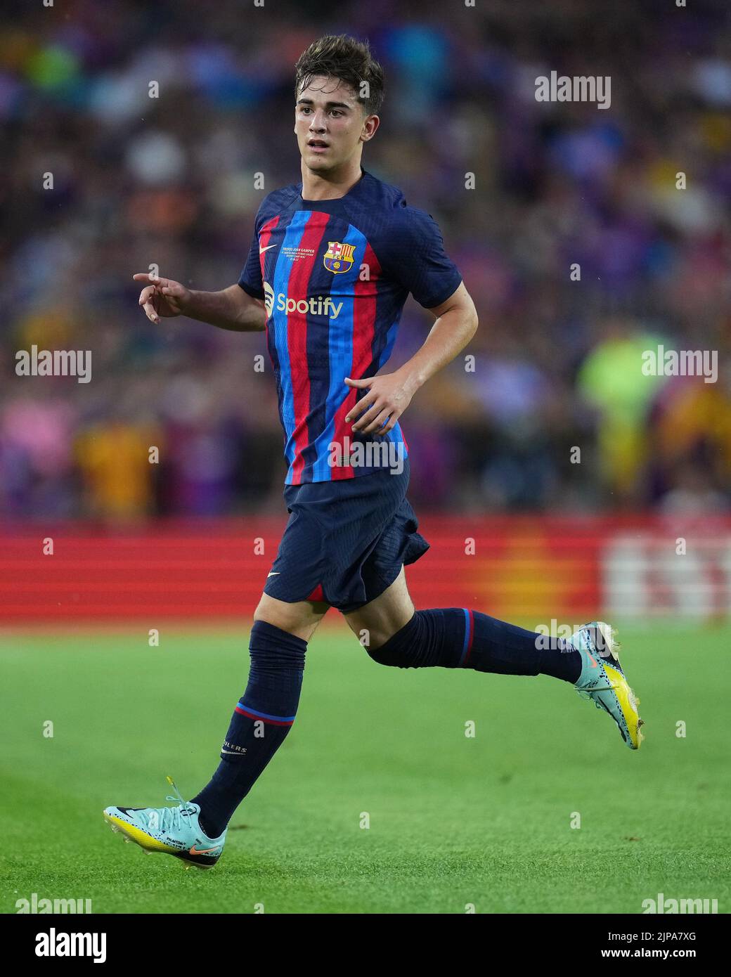 Pablo Martin Gavira Gavi of FC Barcelona during the Joan Gamper trophy ...