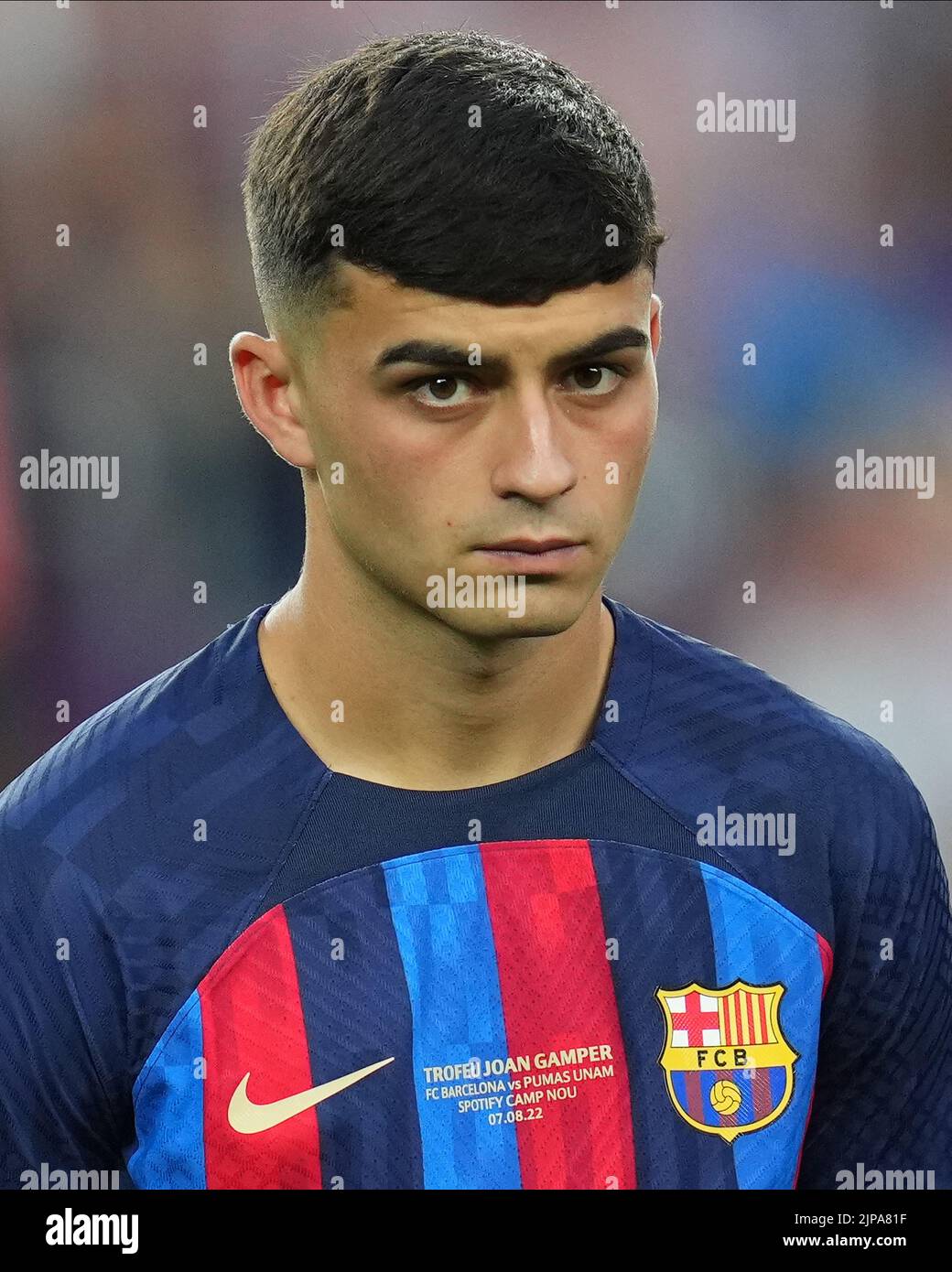Pedro Gonzalez Pedri of FC Barcelona during the Joan Gamper trophy match between FC Barcelona ...
