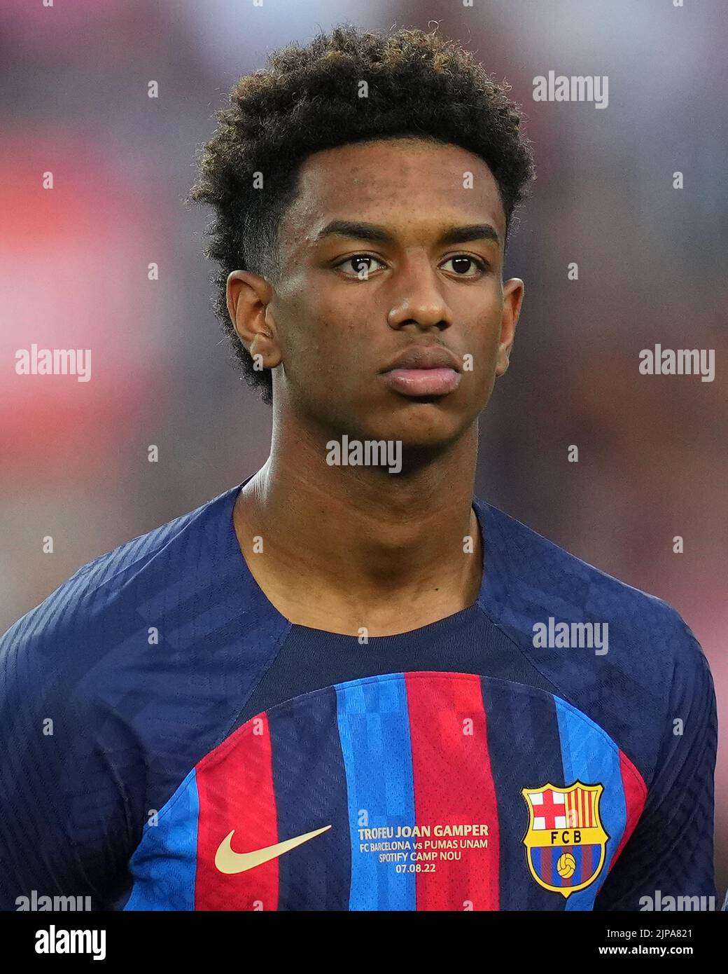Alejandro Balde of FC Barcelona during the Joan Gamper trophy match ...