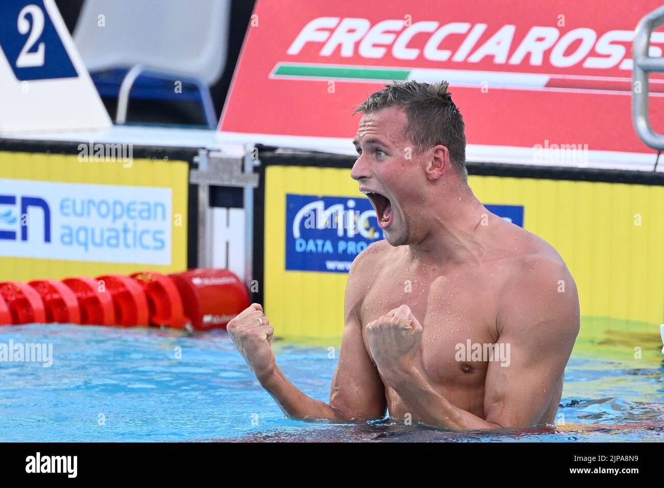 Rome, Italy. 16th August 2022, Mykhaylo Romanchuk (UKR) during European ...