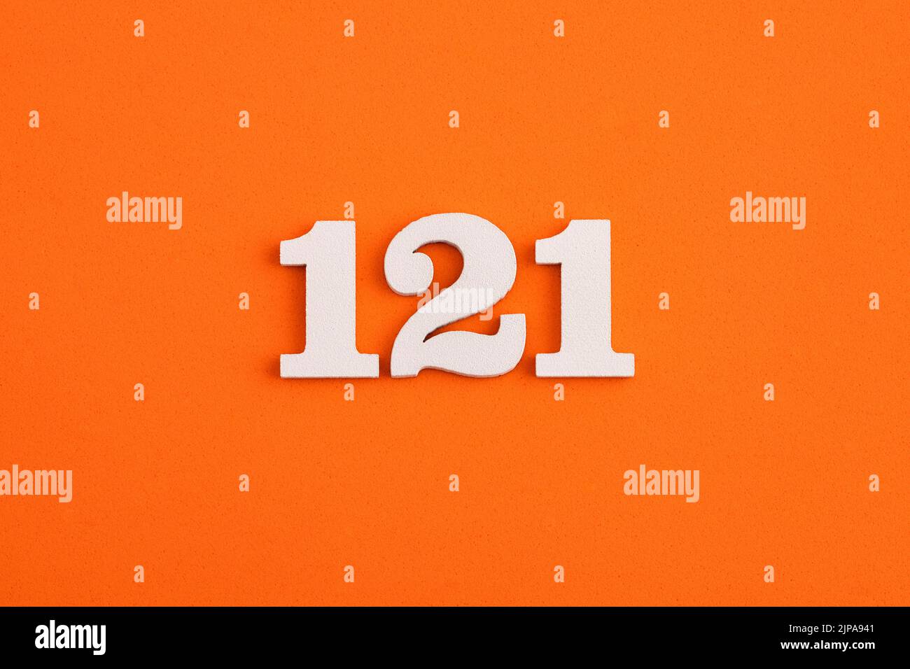 Number 121 hi-res stock photography and images - Alamy