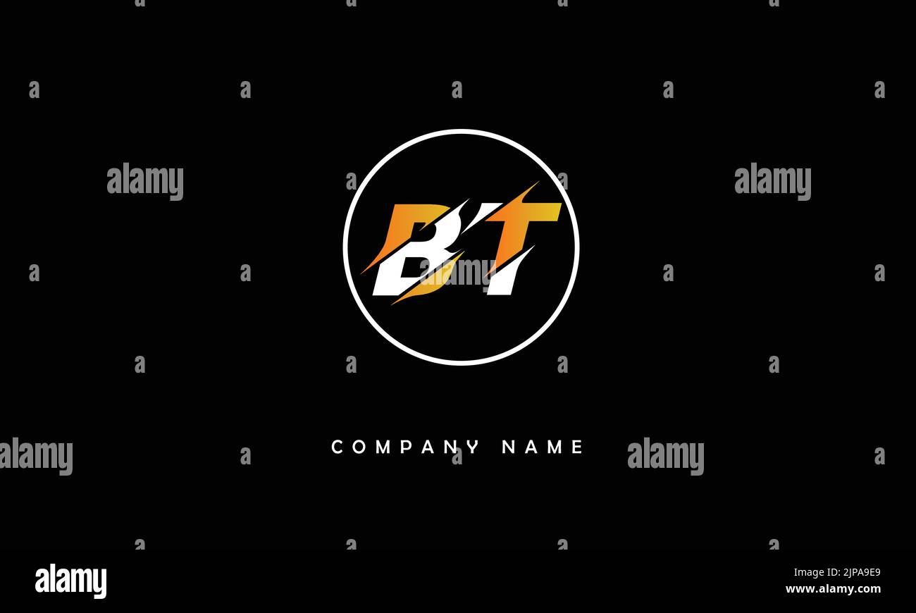 TB, BT Abstract Letters Logo Monogram Stock Vector Image & Art - Alamy