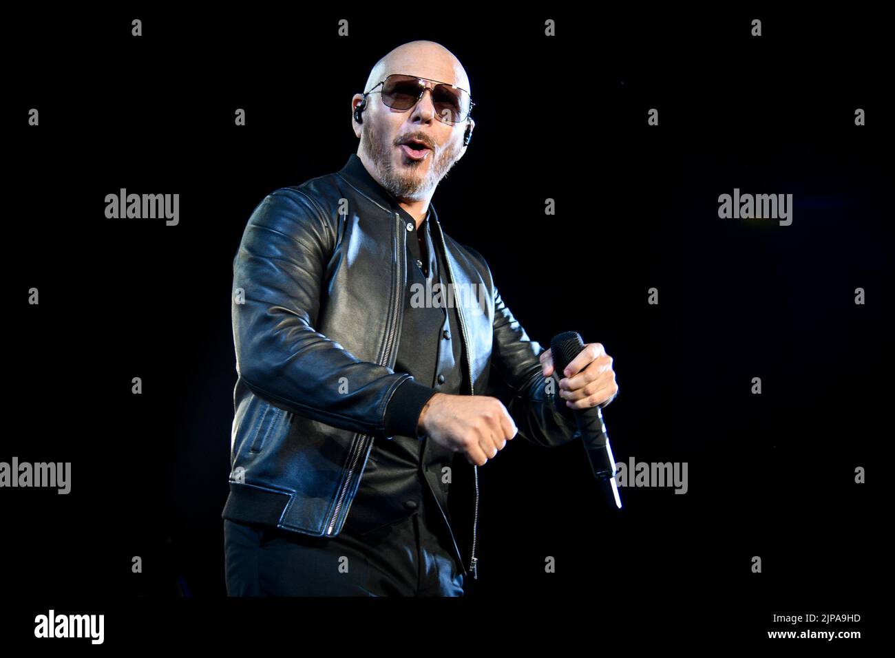 American rapper and singer, Armando Christian Pérez, known ...