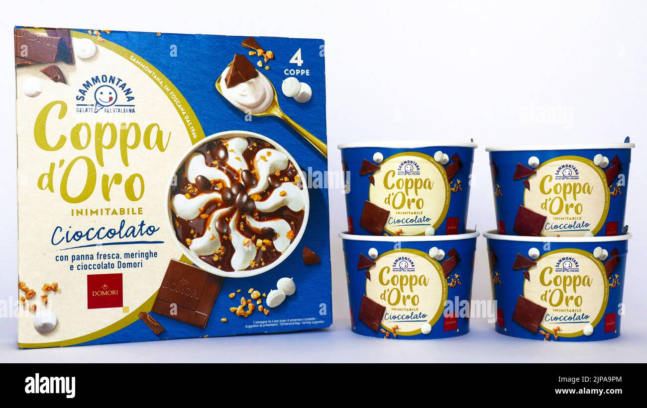 SAMMONTANA Italian Ice Cream with chocolate. Sammontana S.p.A. - Empoli ...