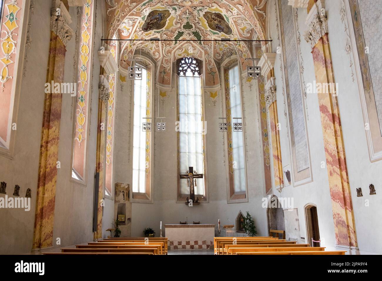 Italy, Trentino Alto Adige, Bolzano, Bozen, Dominican church, Chiesa ...