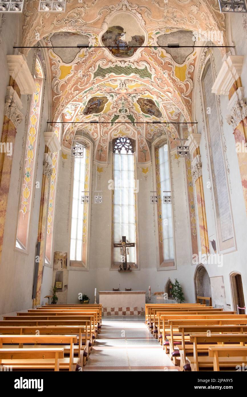 Italy, Trentino Alto Adige, Bolzano, Bozen, Dominican church, Chiesa ...