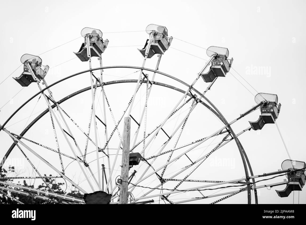 A fair wheel Black and White Stock Photos & Images - Alamy