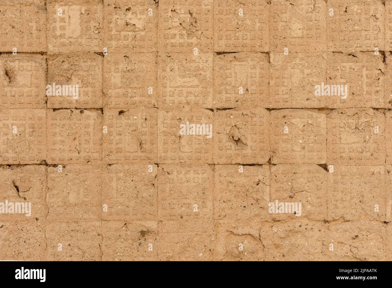 texture of a wall with fallen tiles Stock Photo - Alamy